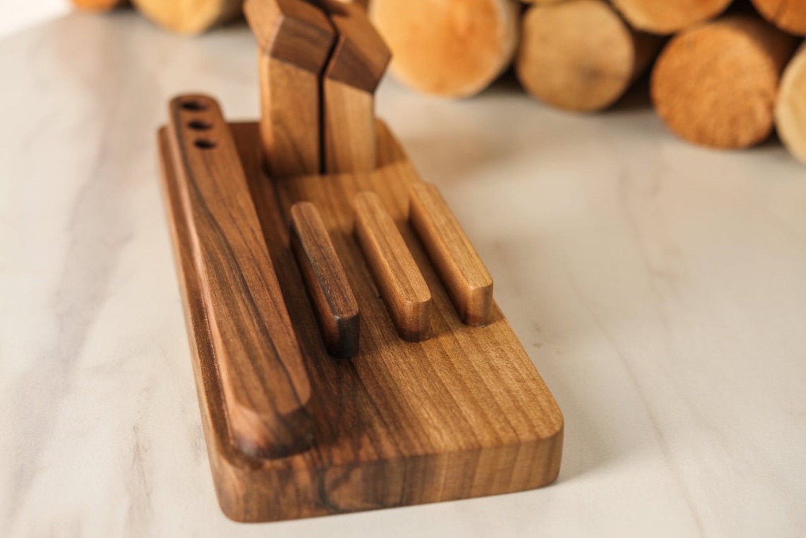 Wooden Tablet Holderwooden Tablet Standwooden Ipad - Etsy