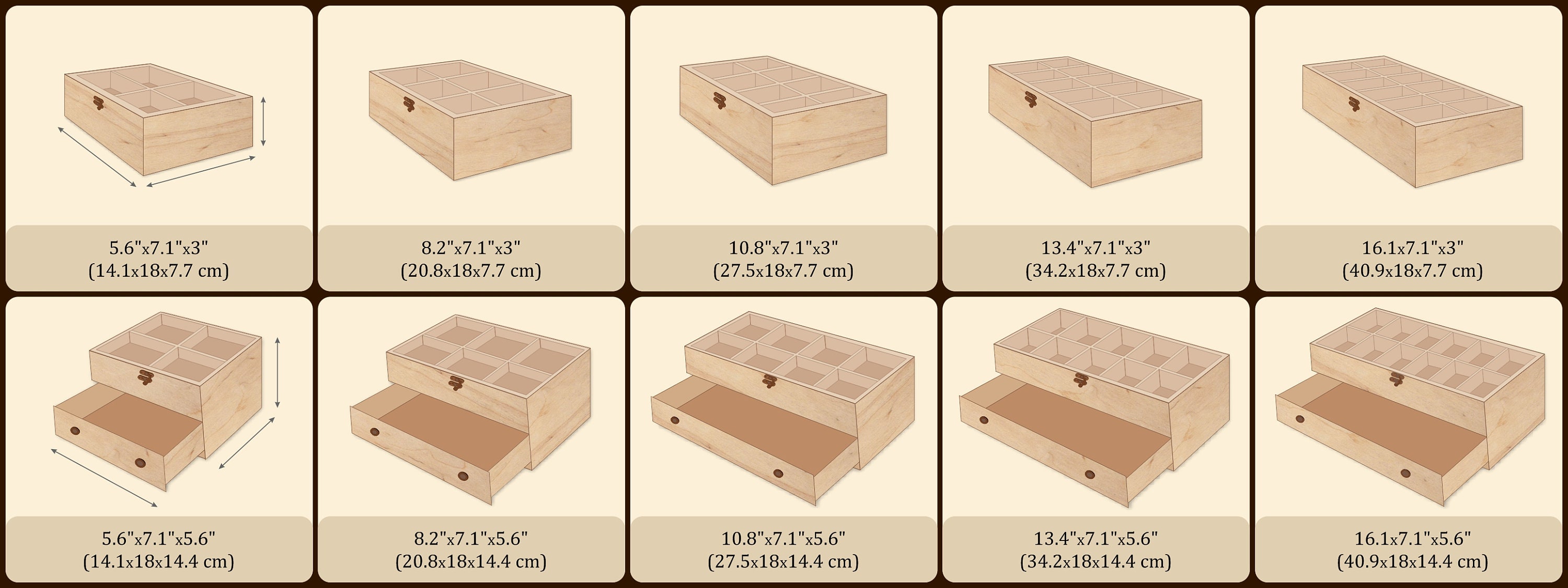 Watch Box With Drawer Wood Watch Box Watch Box for Men - Etsy