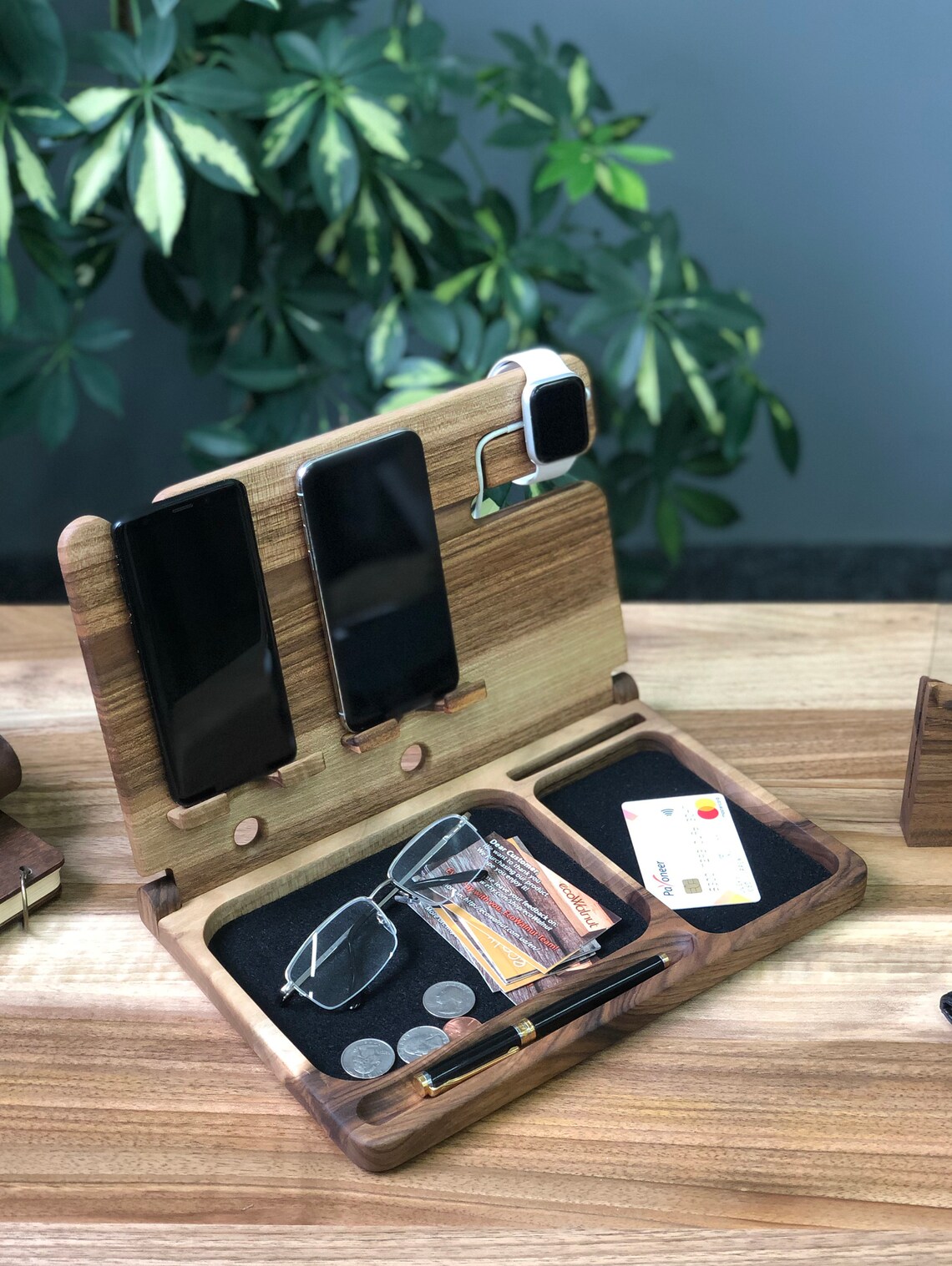 Dock Station for Men Family Docking Station Wood Docking | Etsy