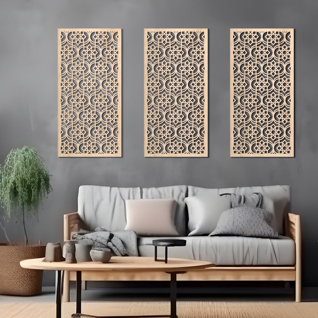 Moroccan Wood Panel, Moroccan Lattice Panels, Wood Decorative Panels ...