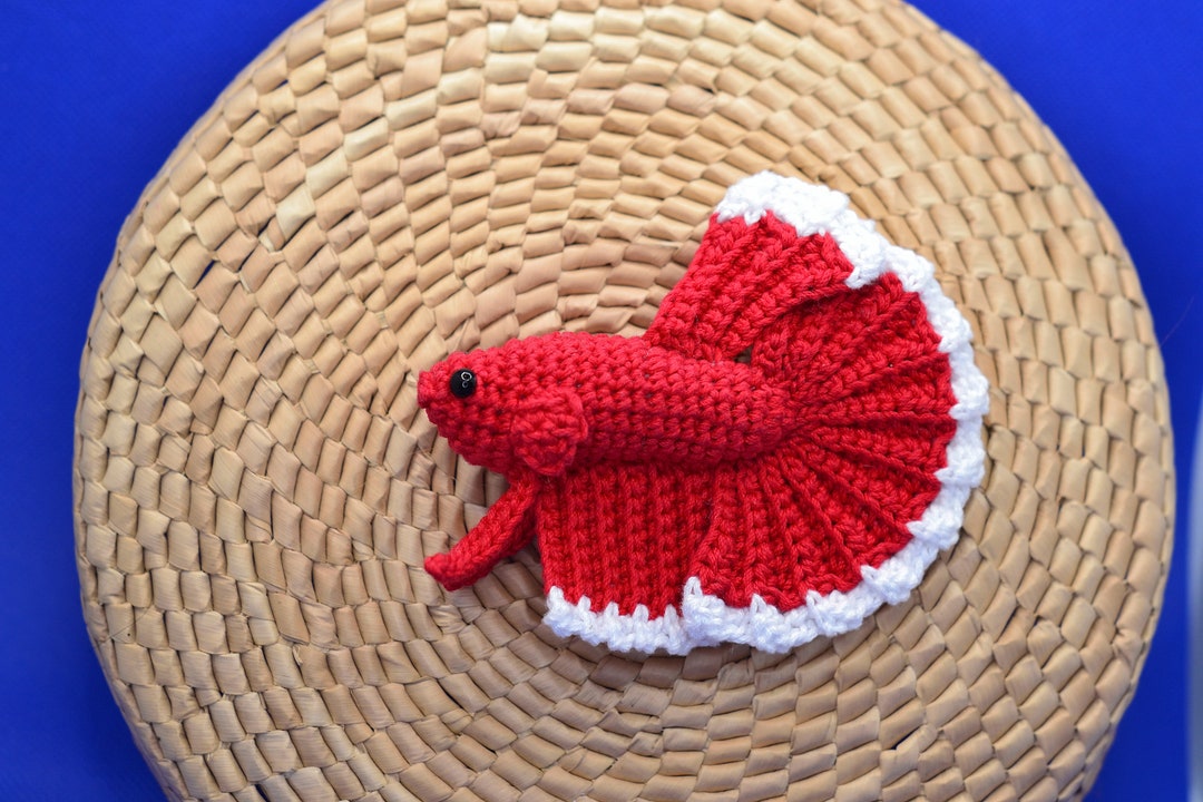 Betta Fish Crochet Amigurumi Pattern - Etsy