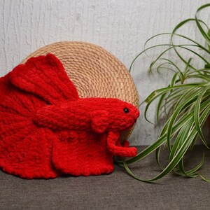 Betta Fish Crochet Amigurumi Pattern - Etsy