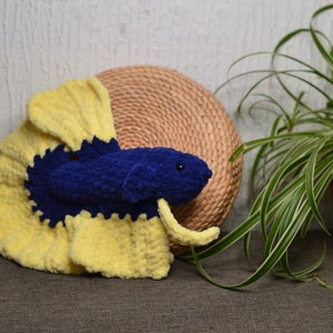 Betta Fish Crochet Amigurumi Pattern - Etsy