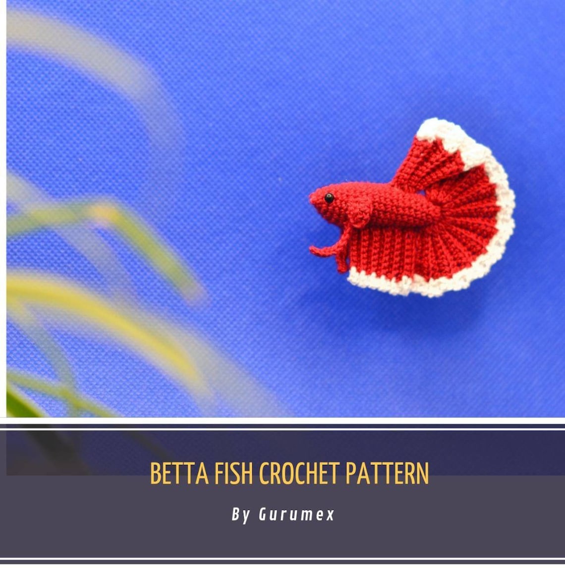 Betta Fish Crochet Amigurumi Pattern - Etsy