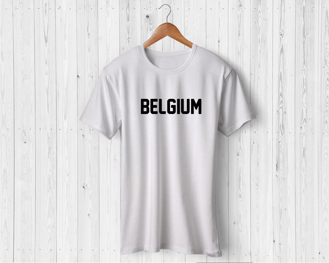 Belgium Tshirt - Etsy