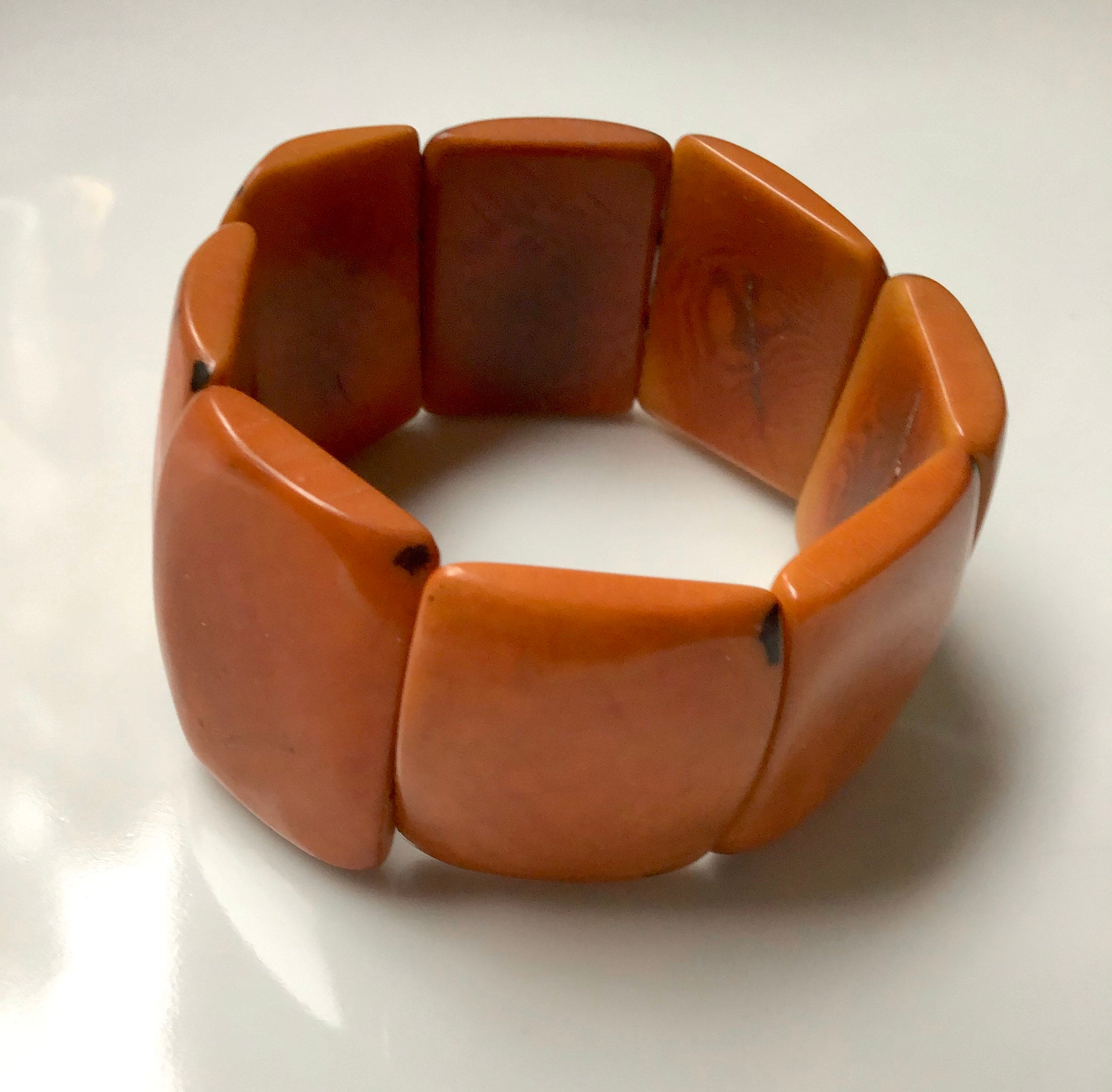 Handmade Elasticated Tagua Bracelets. | Etsy