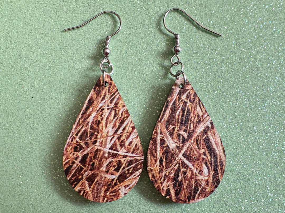 Hay Earrings: Laser Cut Acrylic Hay Earrings Hay Print Farm - Etsy