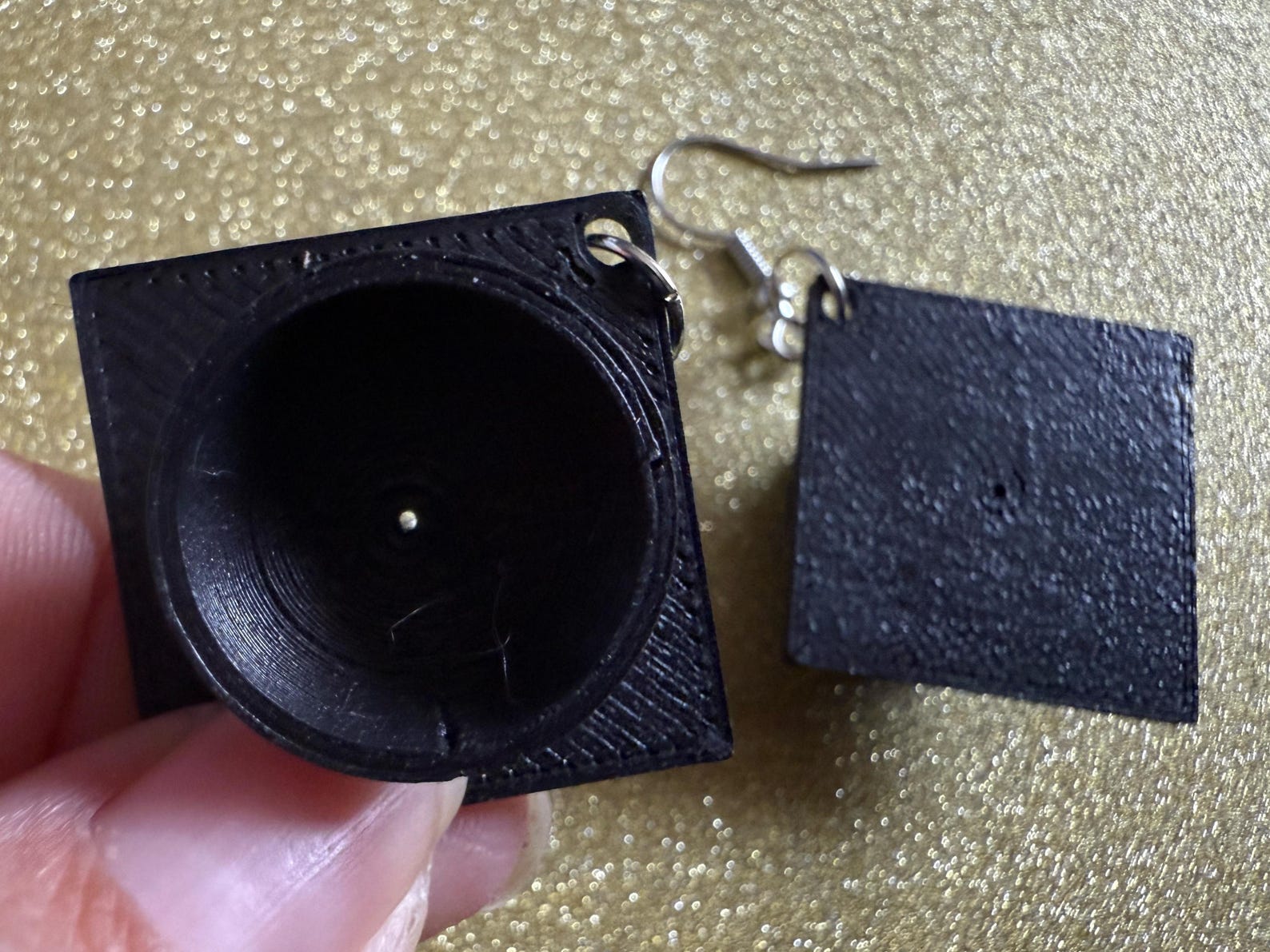 Graduation Hat Earrings: 3D Printed Earrings, Teacher, Student ...