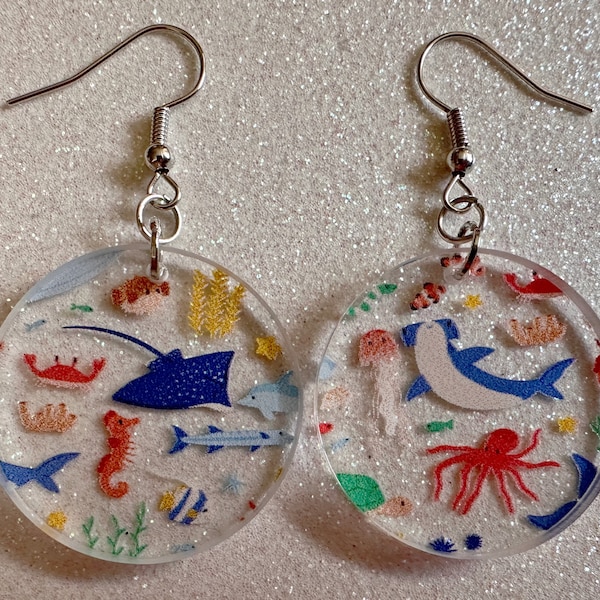 Acrylic Jewelry - Etsy