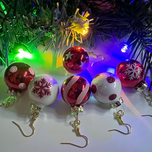 Ornament Earrings - Etsy