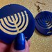 Menorah Earrings: Laser Cut Acrylic Menorahs Hanukkah Jewish - Etsy
