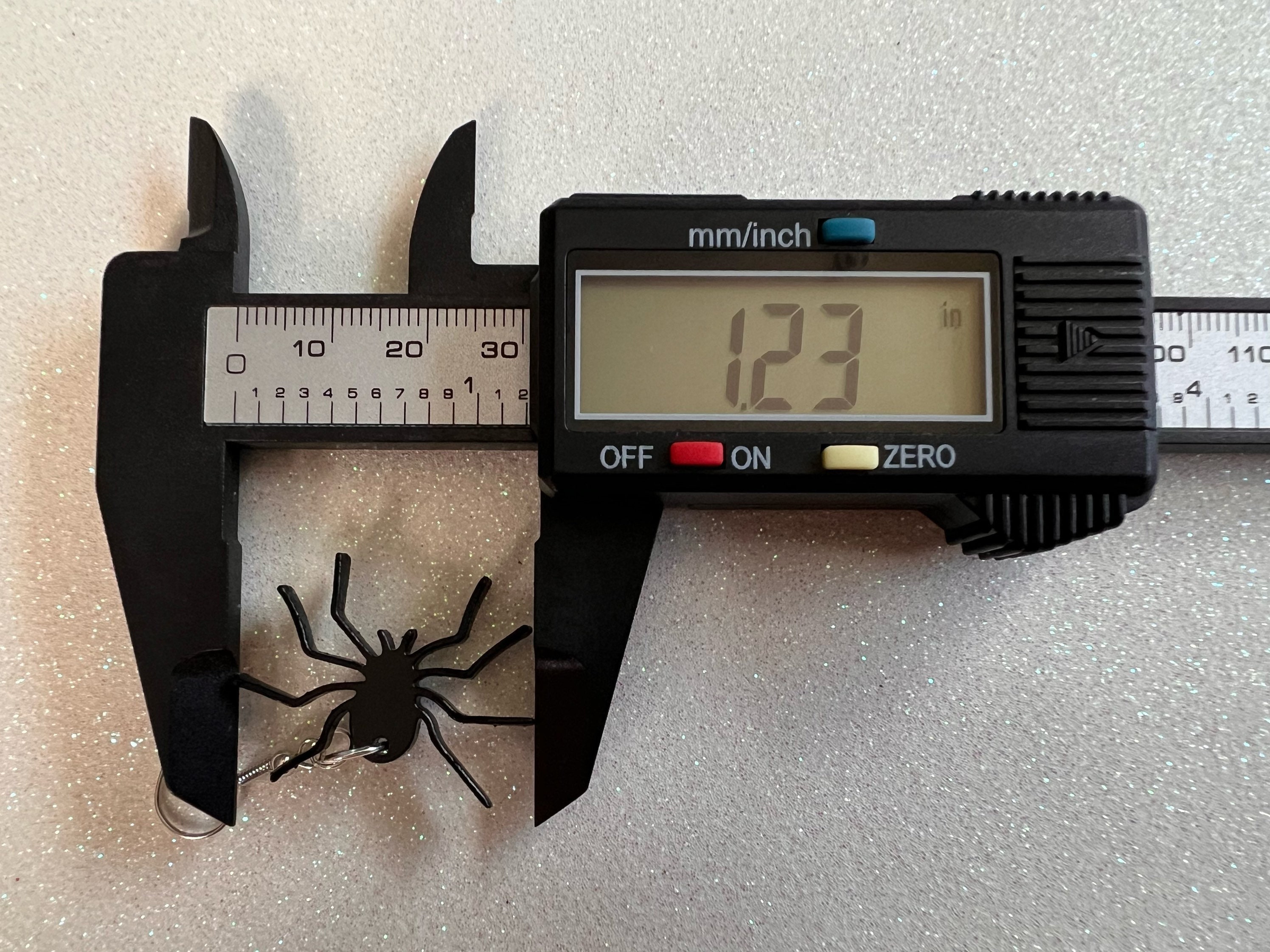 Dainty Spider Earrings: Laser Cut Acrylic Spiders Halloween - Etsy