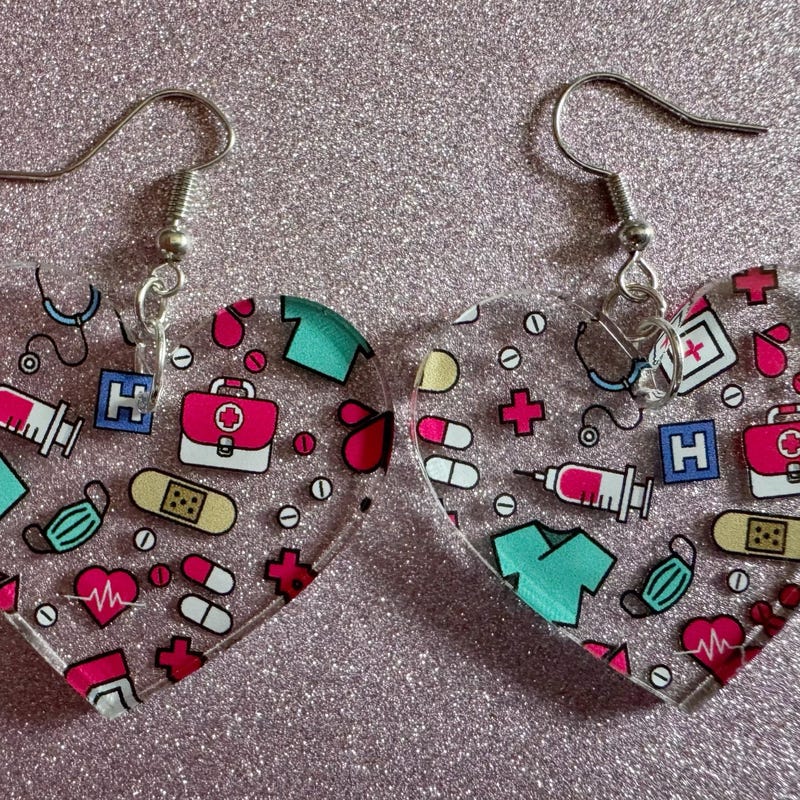 Medical Earrings - Etsy