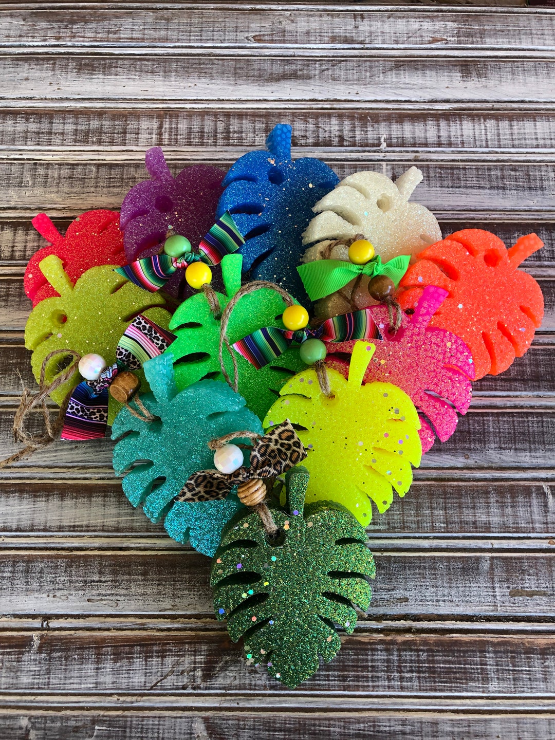 Monstera Leaf Freshie, Car Freshie, Tropical Freshie - Etsy