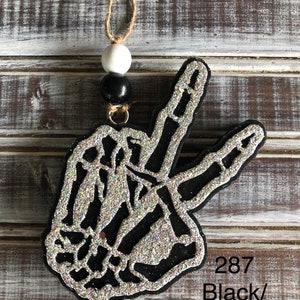 Skeleton Peace Sign Freshie, Skeleton Hand, Car Freshies - Etsy
