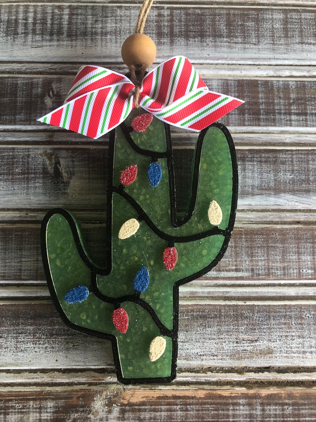 Christmas Freshie, Christmas Tree Cactus, Christmas Decor, Freshie ...