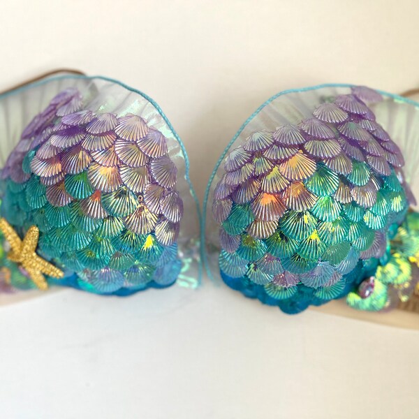 Mermaid Bra - Etsy