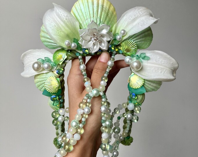 Waterproof/high Performance Adult Mermaid Crown (frog Princess) - Etsy