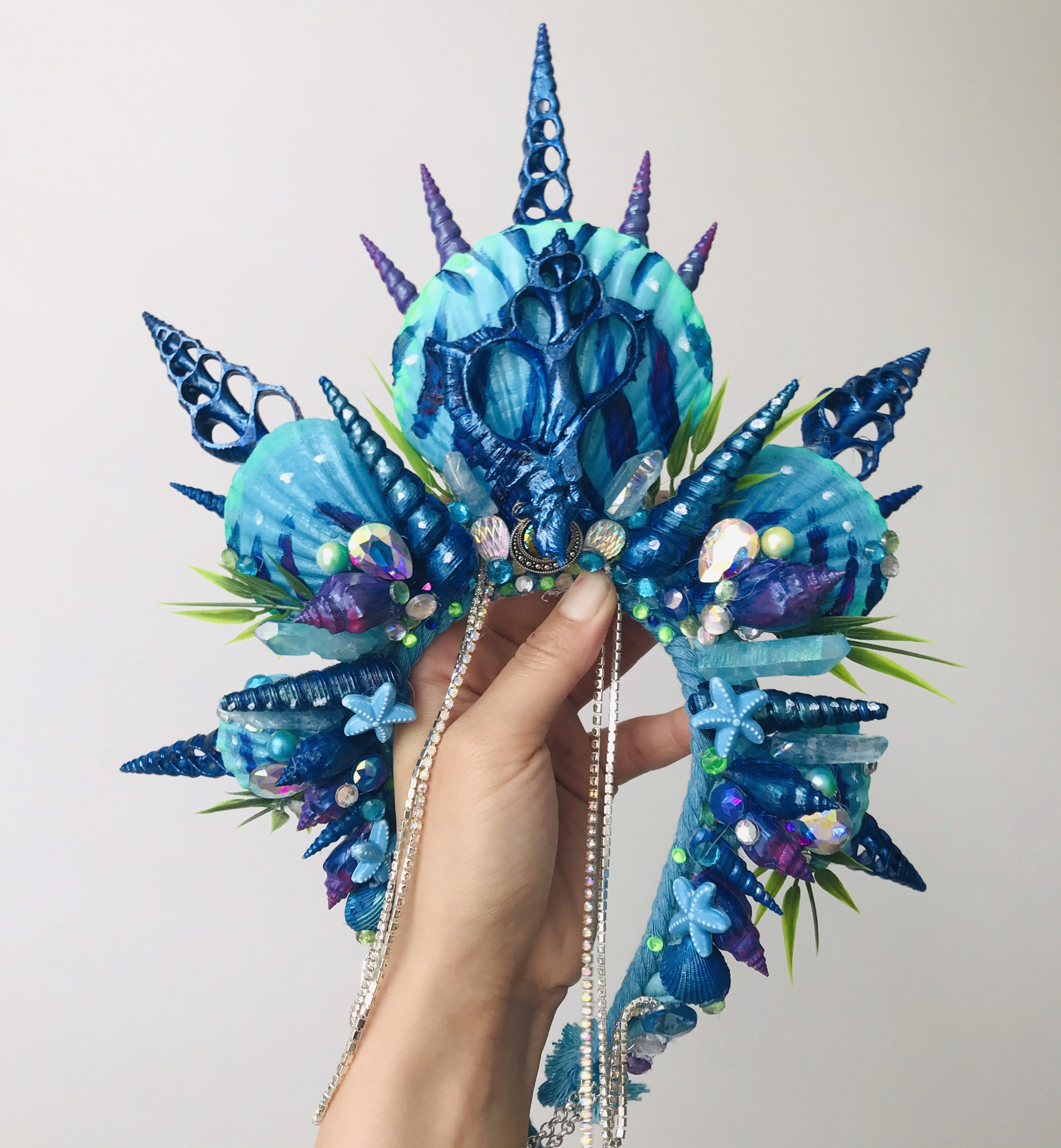 Custom Spiky Premium Mermaidazzle Crown | Etsy