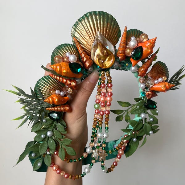 Waterproof Mermaid Crown - Etsy