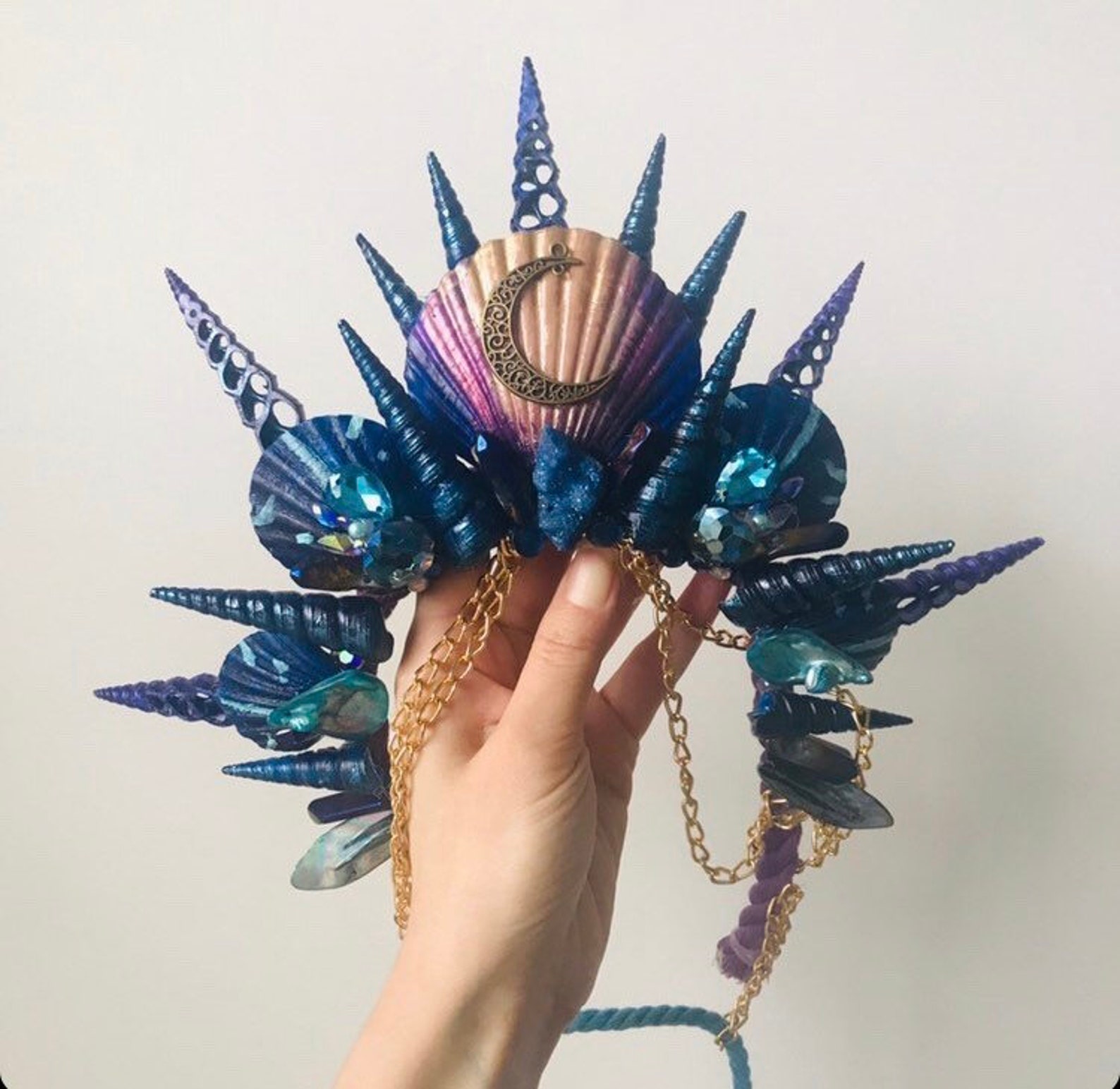 Custom Spiky Premium Mermaidazzle Crown - Etsy