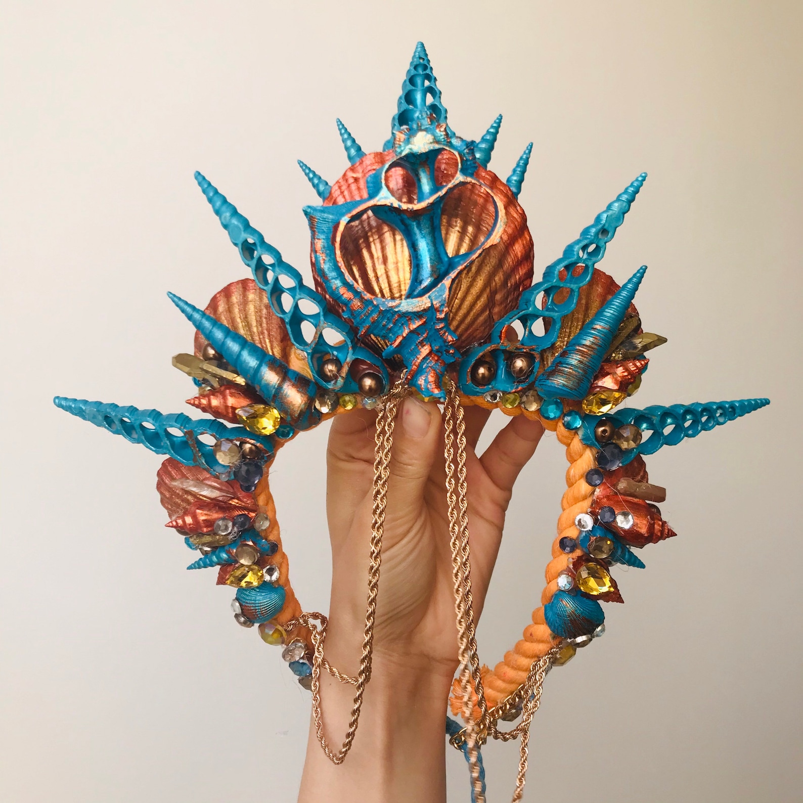Custom Spiky Premium Mermaidazzle Crown - Etsy