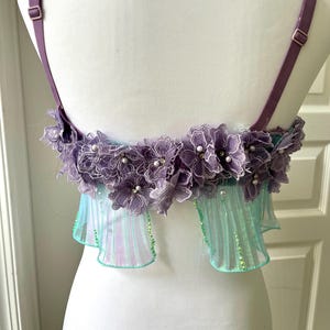 Custom Full Shell/scale Sequin Bra - Etsy