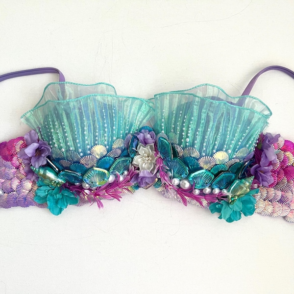 Mermaid Bra - Etsy
