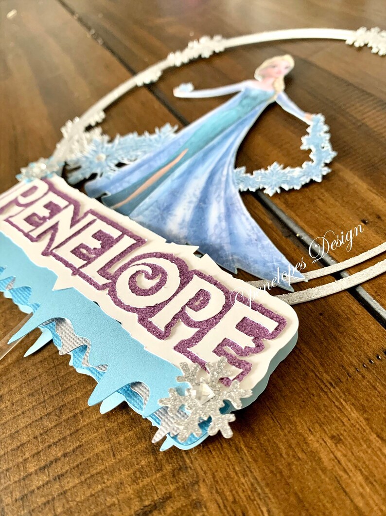 Frozen 2 Inspired Cake Topper Elsa Birthday cake top | Etsy
