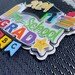 Graduation Cake Topper Pre-school Grad School Grad Topper Crayons ...