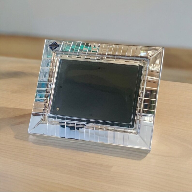 Vintage Edinburgh Crystal Large Crystal Photograph Frame Picture 5x7 ...