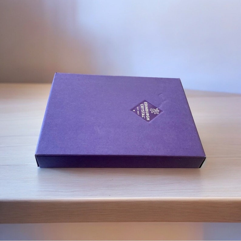 Vintage Edinburgh Crystal Large Crystal Photograph Frame Picture 5x7 ...