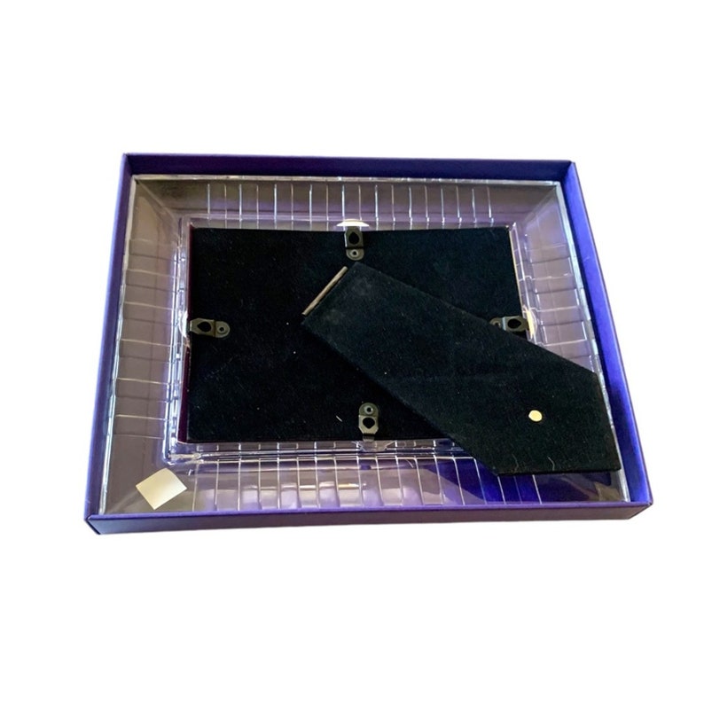 Vintage Edinburgh Crystal Large Crystal Photograph Frame Picture 5x7 ...