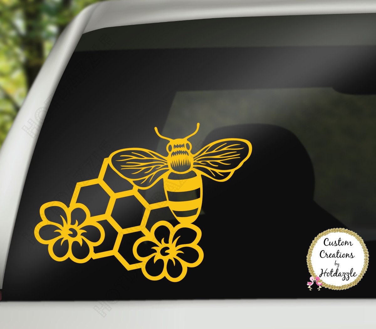 Paper Paper & Party Supplies Bee Decal Simple Bee Decal Vinyl Decal ...