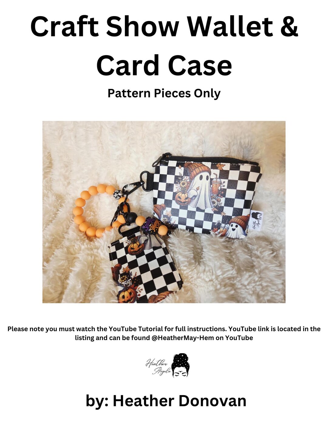 Craft Show Wallet and Card Case Sewing Pattern: Beginner Friendly Pouch ...