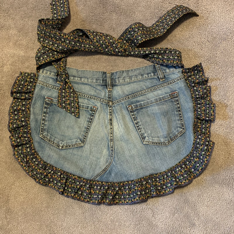 Jeans Apron - Etsy