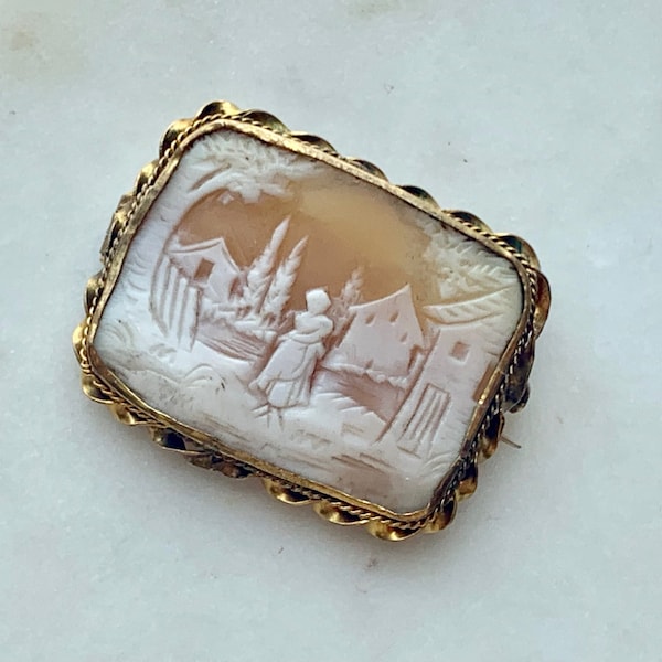 Pinchbeck Brooch - Etsy