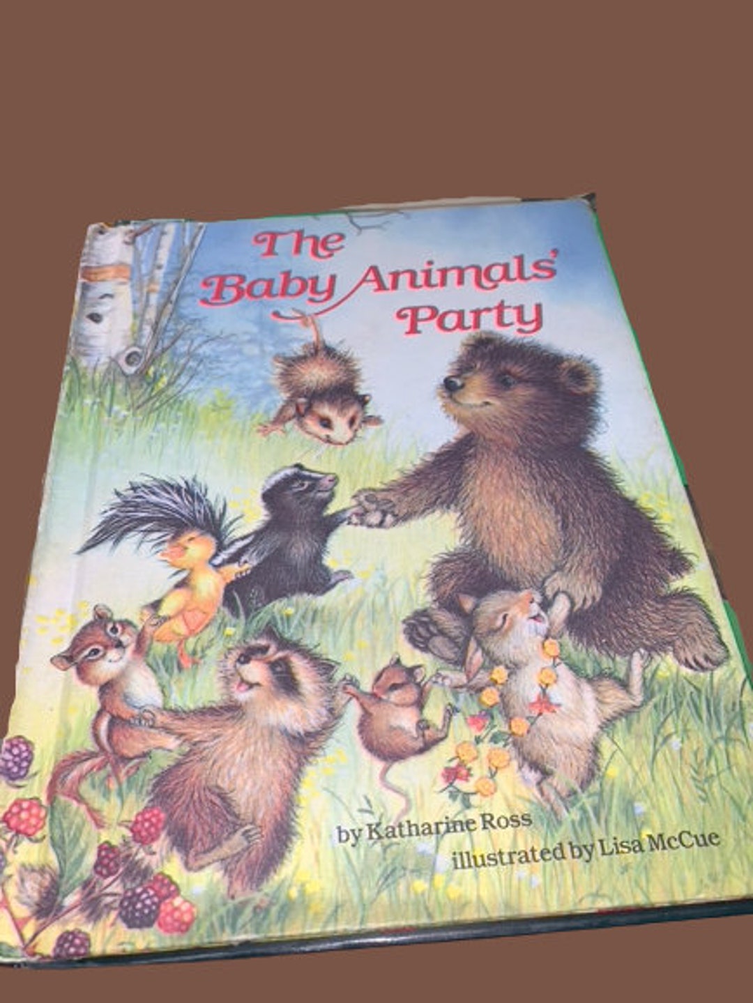 Vintage the Baby Animals Party- Book - Etsy