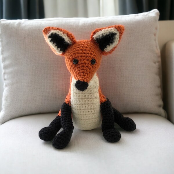 Realistic Fox Stuffed Animal - Etsy