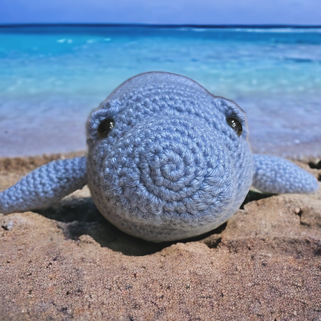 Handmade Florida Manatee Stuffed Animal, Save the Manatees Crochet ...