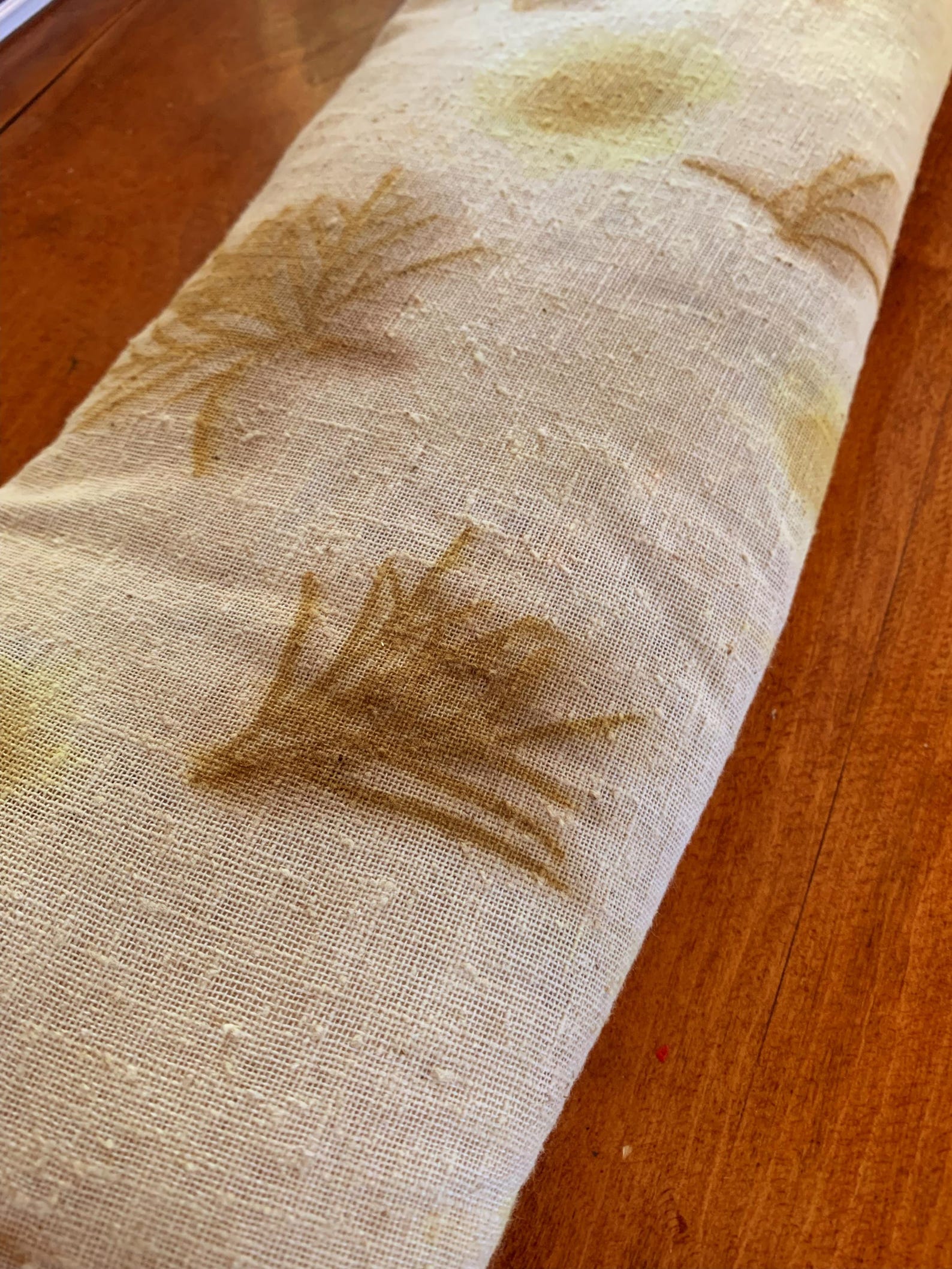 Ecoprinted Organic Cotton Hot + Cold Rice Pack - Etsy