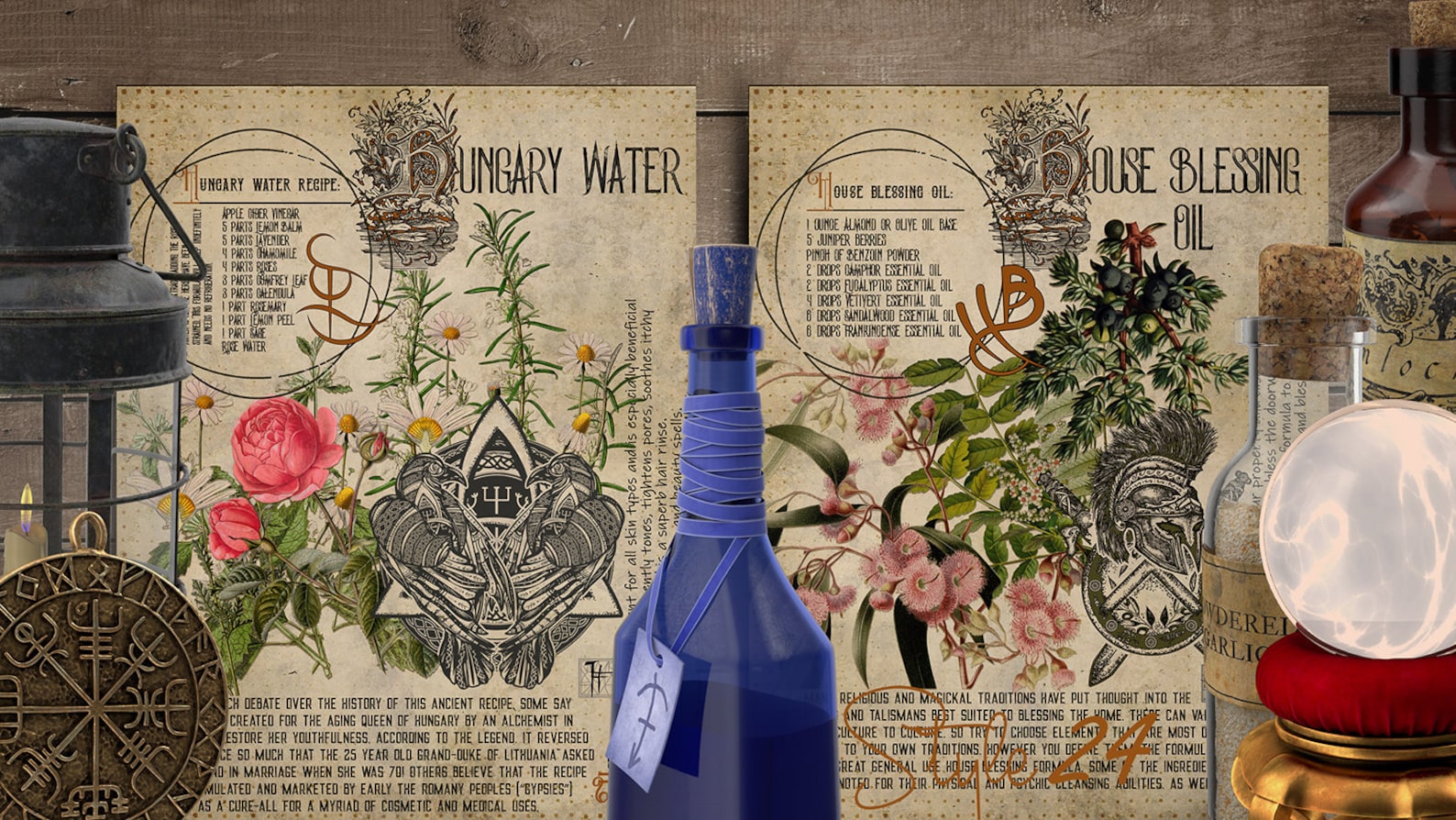 Magick Potions 1 witchcraft Printable Book of Shadows - Etsy