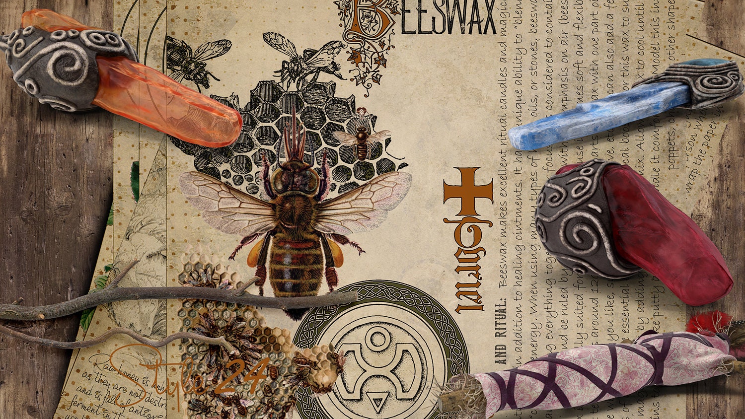 Magick Potions 4 Bees Witchcraft Printable Book of - Etsy