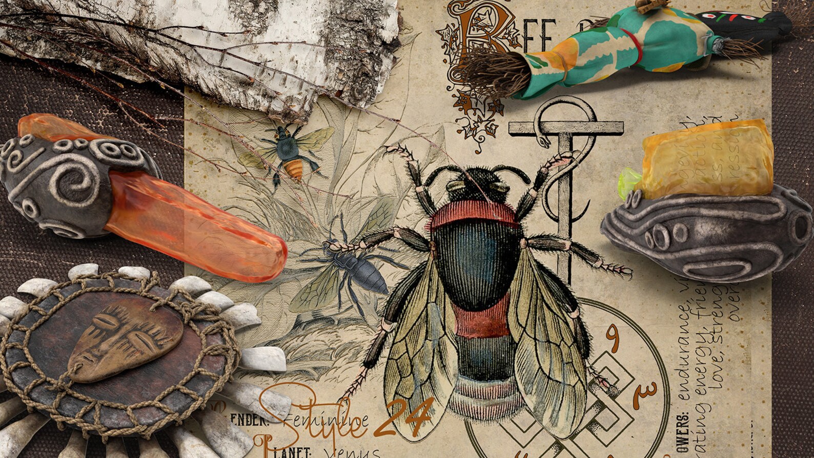 Magick Potions 4 Bees Witchcraft Printable Book of - Etsy