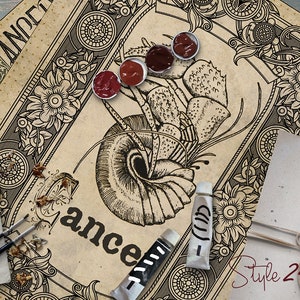 Cancer Astrological Sign Correspondences, Book of Shadows Printable 7 ...