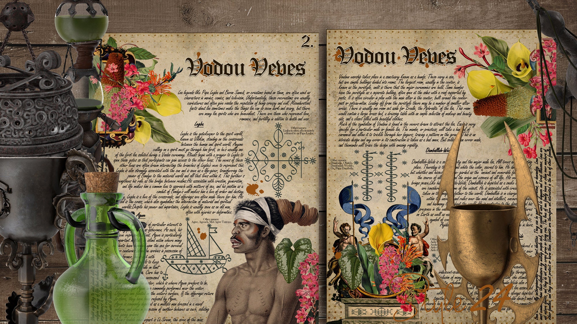 No 7 Book of Shadows Printable Pages of Signs & Symbols: | Etsy