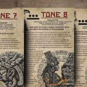 Mayan Tones- Your Guide to Mayan Astrology, Book of Shadows Printable ...