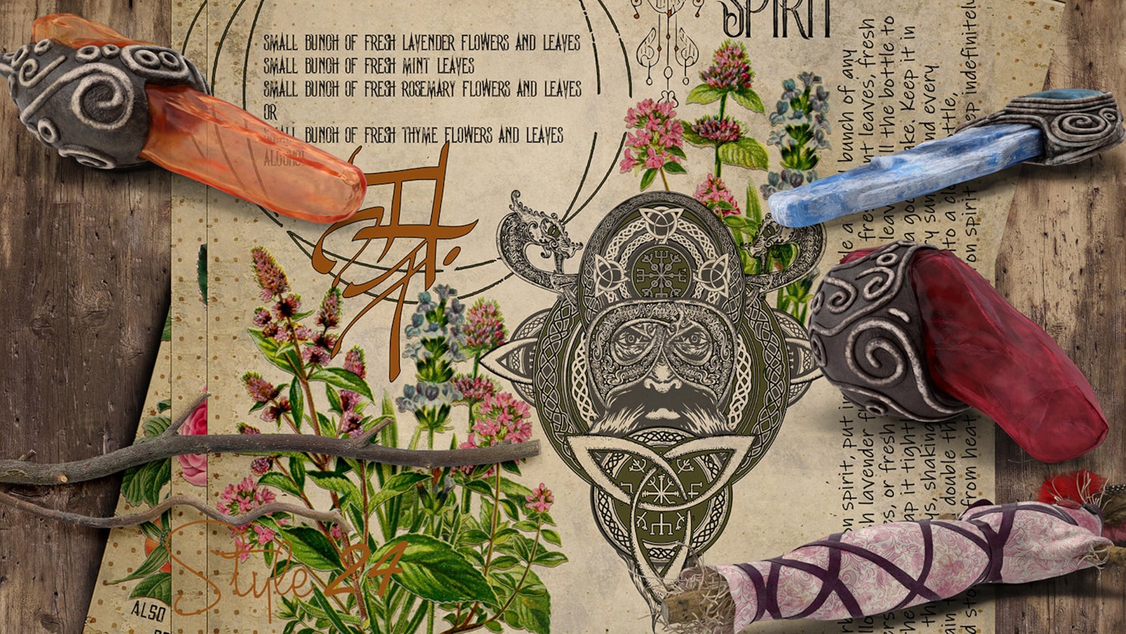 Magick Potions 3 Witchcraft Printable Book of Shadows | Etsy