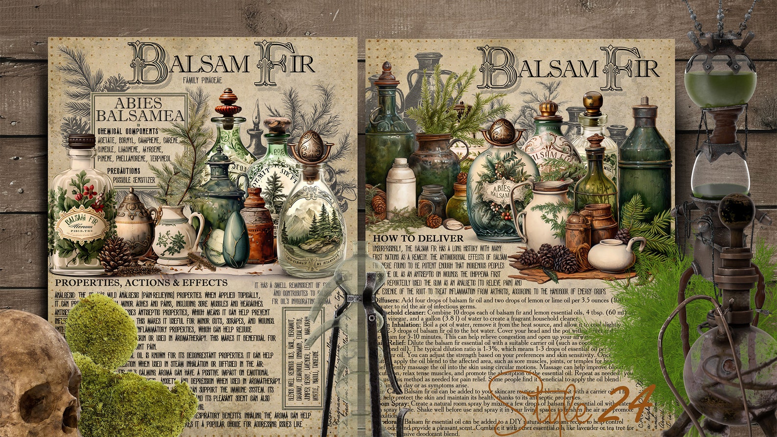 Resinous Essential Oils Guide No.1: Aromatherapy Printable Pages ...