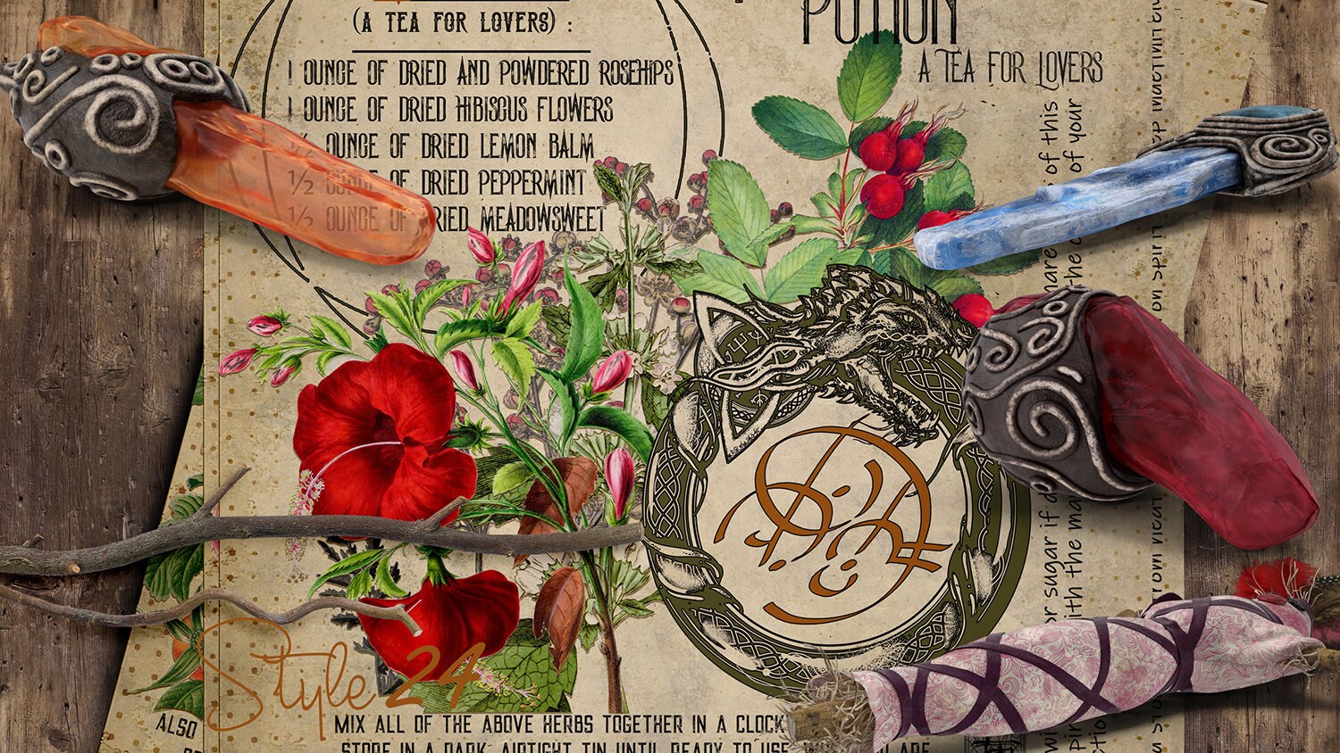 Magick Potions 3 Witchcraft Printable Book of Shadows - Etsy